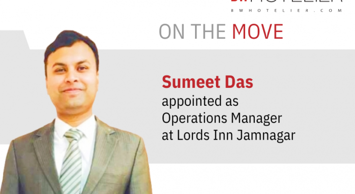 Lords Inn Jamnagar appoints Sumeet Das as Operations Manager - BW Hotelier
