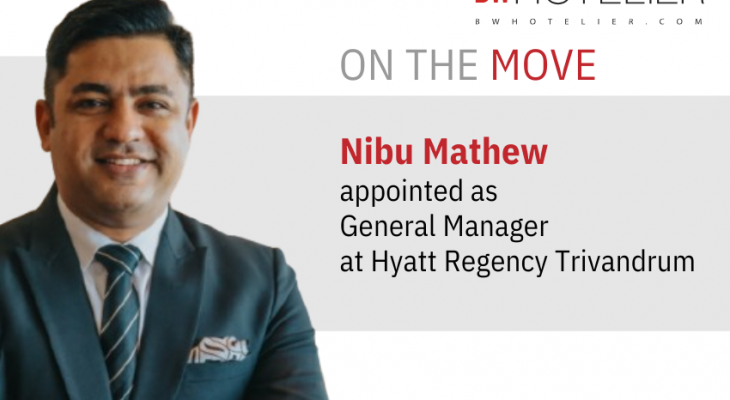 Hyatt Regency Trivandrum names Nibu Mathew as General Manager - BW Hotelier