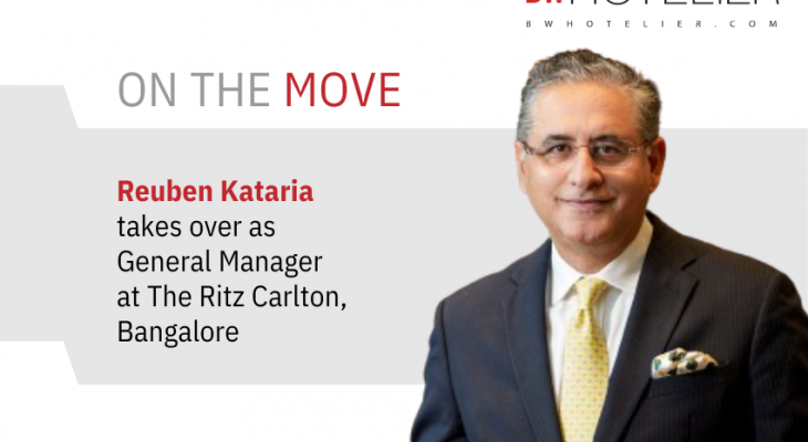 Reuben Kataria takes over as General Manager of The Ritz-Carlton ...