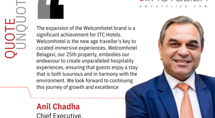 ITC Hotels achieves major milestone - BW Hotelier