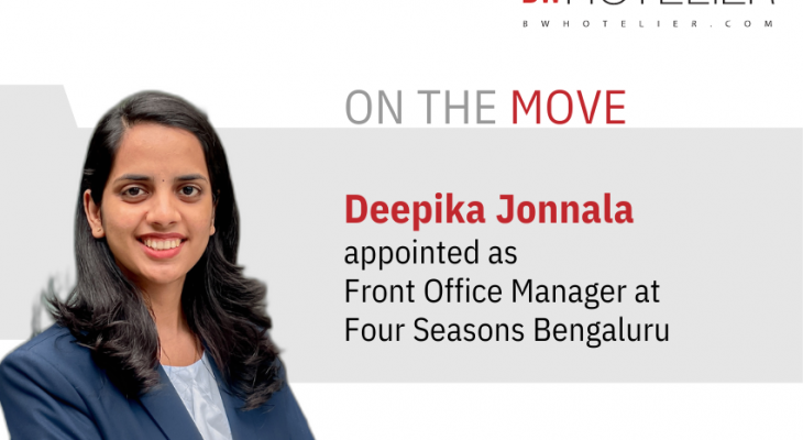 Four Seasons Bengaluru appoints Deepika Jonnala as Front Office Manager ...
