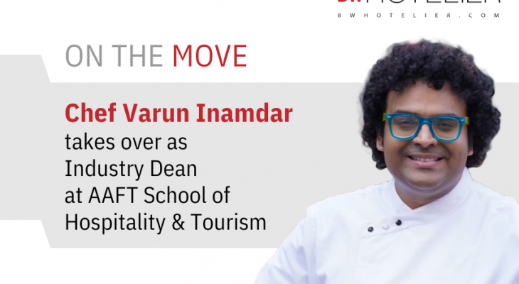 Chef Varun Inamdar takes over as Industry Dean at AAFT School of ...