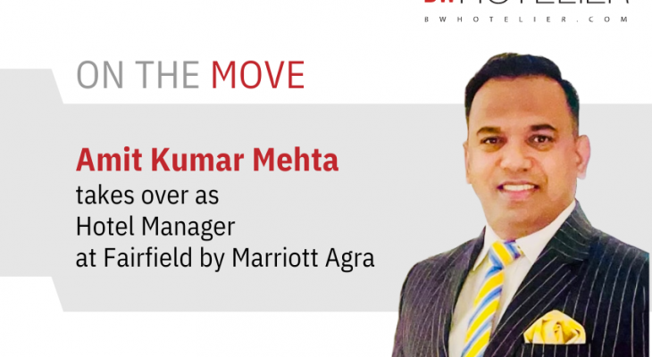 Amit Kumar Mehta takes over as Hotel Manager at Fairfield by Marriott ...