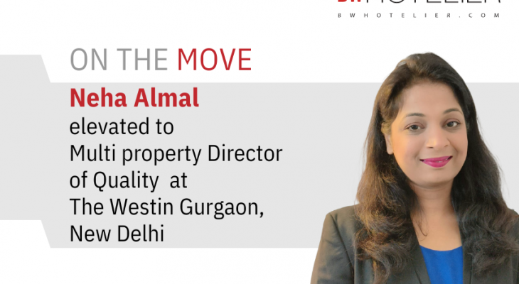 The Westin Gurgaon, New Delhi elevates Neha Almal to Multi property ...