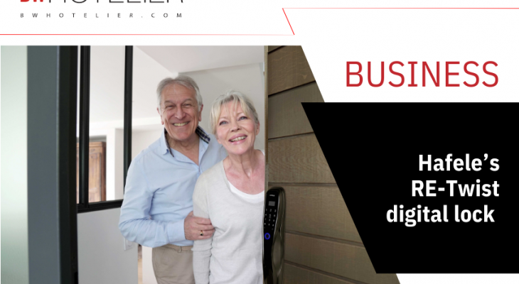 Hafele’s RE-Twist digital lock - BW Hotelier