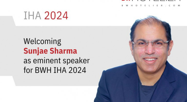 Welcoming Sunjae Sharma as eminent speaker for BWH IHA 2024 - BW Hotelier