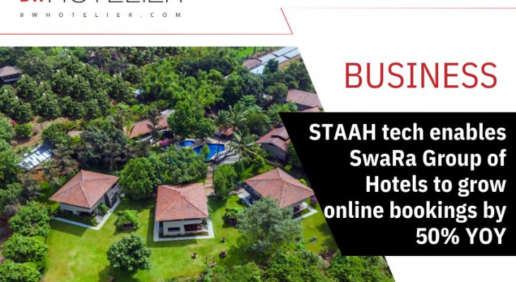 STAAH tech enables SwaRa Group of Hotels to grow online bookings by 50% ...