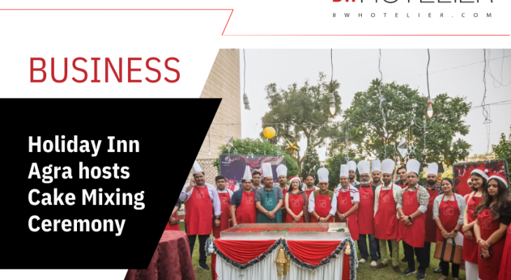 Holiday Inn Agra hosts Cake Mixing Ceremony - BW Hotelier