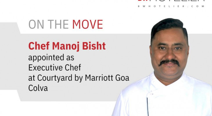 Chef Manoj Bisht appointed as Executive Chef at Courtyard by Marriott ...