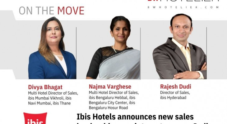 ibis Hotels announces new sales leadership appointments across Indian ...
