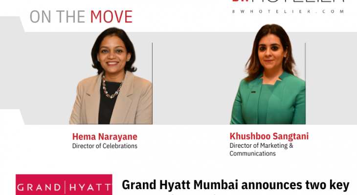 Grand Hyatt Mumbai announces two key leadership appointments - BW Hotelier