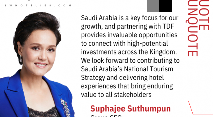 Dusit International partners with Saudi Arabia’s TDF to boost tourism ...