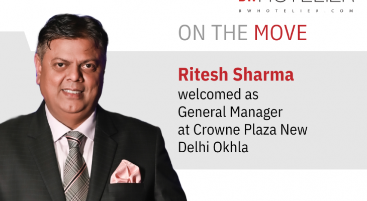 Crowne Plaza New Delhi Okhla welcomes Ritesh Sharma as General Manager ...