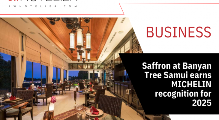 Saffron at Banyan Tree Samui earns MICHELIN recognition for 2025 - BW ...
