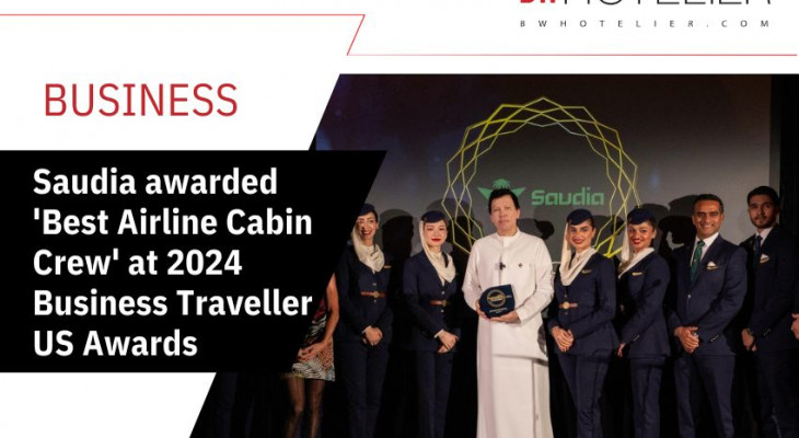 Saudia awarded 'Best Airline Cabin Crew' at 2024 Business Traveller US ...