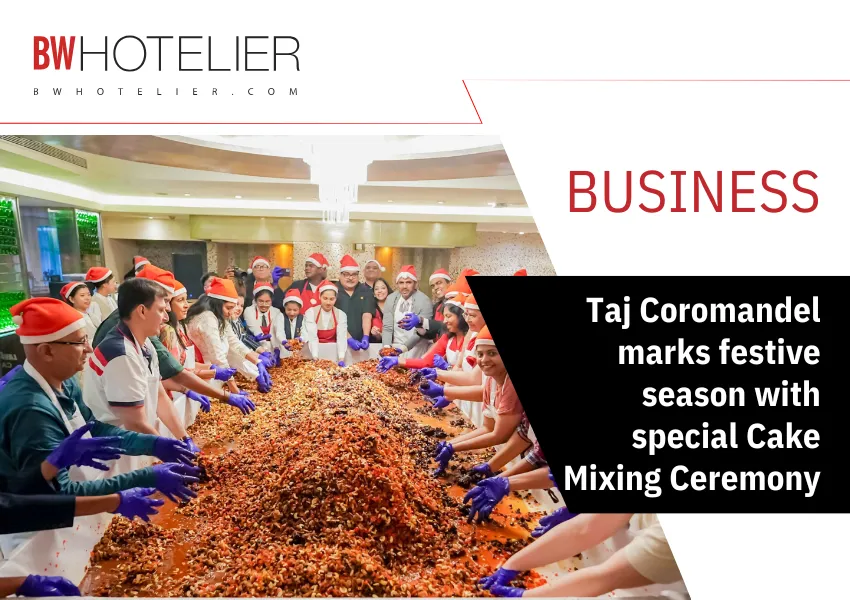 Taj Coromandel marks festive season with special Cake Mixing Ceremony ...