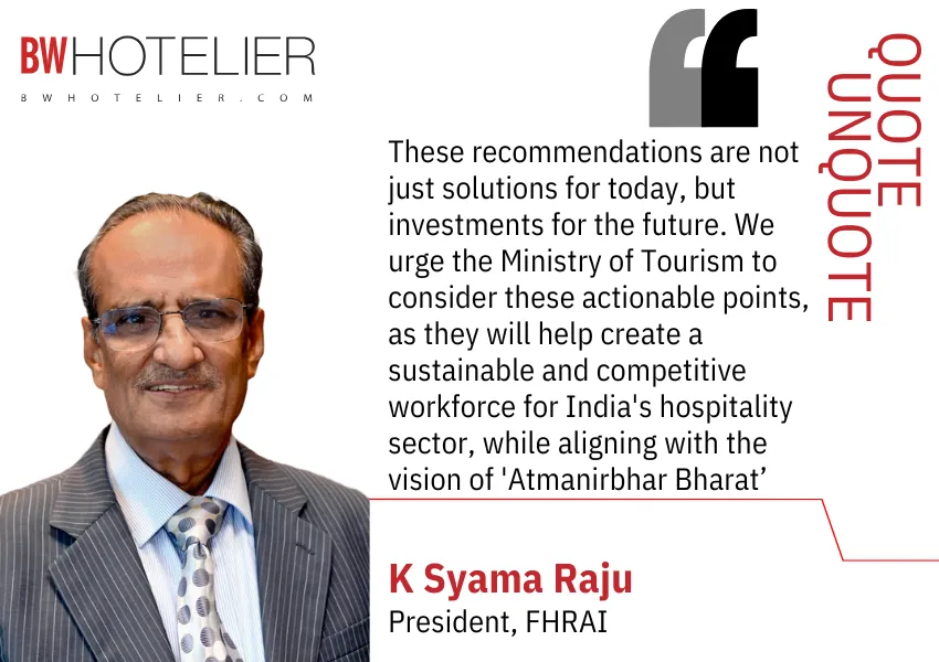 FHRAI calls for urgent reforms to bridge hospitality skills gap - BW ...