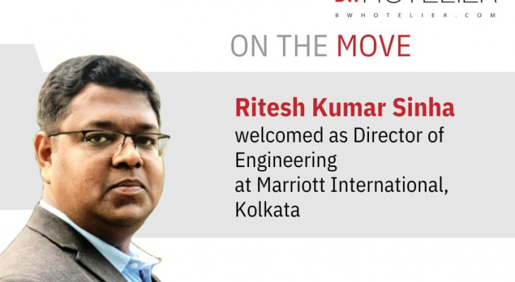 Marriott International, Kolkata welcomes Ritesh Kumar Sinha as Director ...