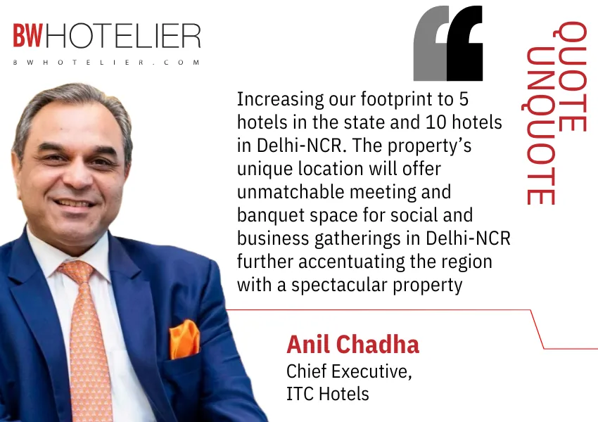 ITC Hotels unveils Welcomhotel on Delhi-Gurugram highway - BW Hotelier