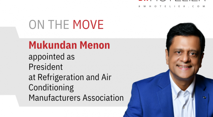 RAMA appoints Mukundan Menon as the President - BW Hotelier