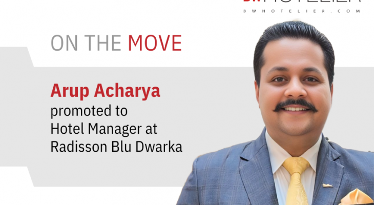 Radisson Blu Dwarka promotes Arup Acharya to Hotel Manager - BW Hotelier