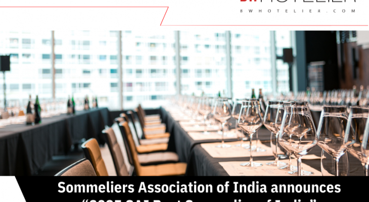 Sommeliers Association of India announces “2025 SAI Best Sommelier of ...