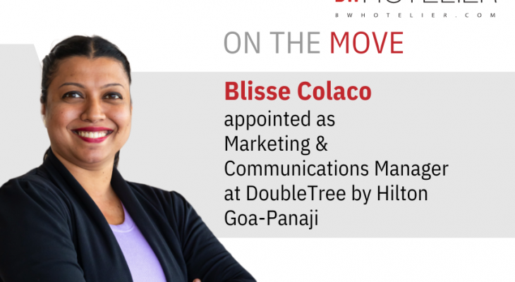 DoubleTree by Hilton Goa-Panaji appoints Blisse Colaco as Marketing ...