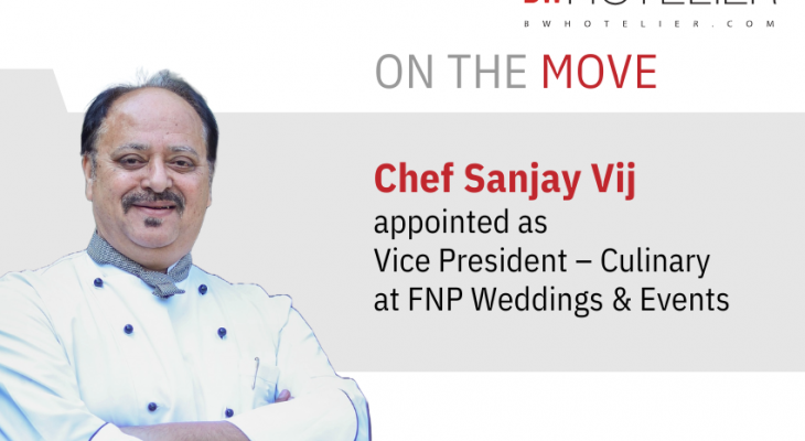 FNP Weddings & Events appoints Chef Sanjay Vij as Vice President ...