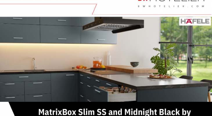 MatrixBox Slim SS and Midnight Black by Hafele - BW Hotelier