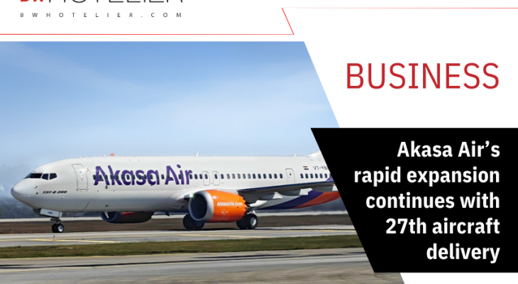 Akasa Air’s rapid expansion continues with 27th aircraft delivery - BW ...