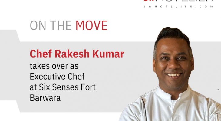 Chef Rakesh Kumar takes over as Executive Chef at Six Senses Fort ...
