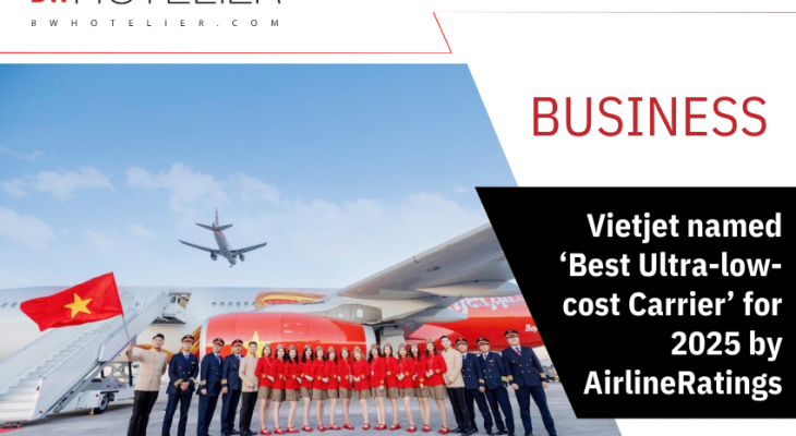 Vietjet named ‘Best Ultra-low-cost Carrier’ for 2025 by AirlineRatings ...