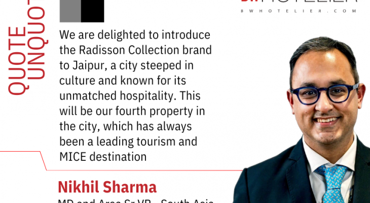 RHG signs Radisson Collection Resort & Spa, Jaipur - BW Hotelier