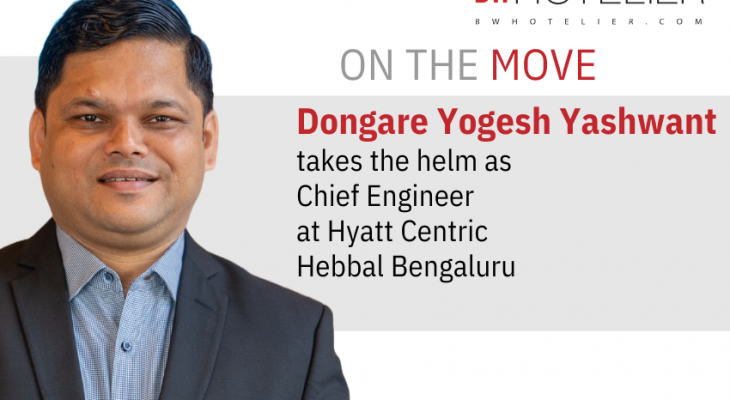 Dongare Yogesh Yashwant takes the helm as Chief Engineer at Hyatt ...