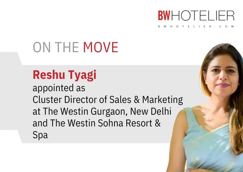 Reshu Tyagi appointed as Cluster Director of Sales & Marketing at The ...