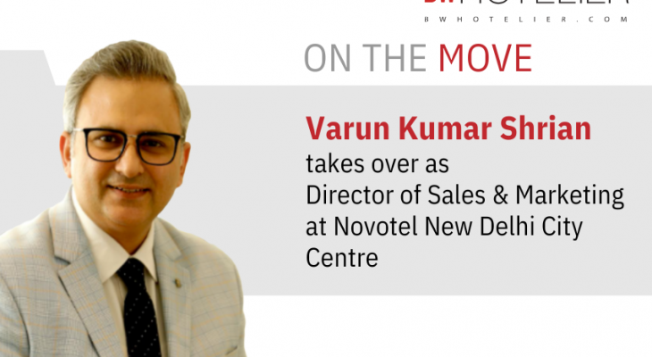 Varun Kumar Shrian takes over as Director of Sales & Marketing at ...