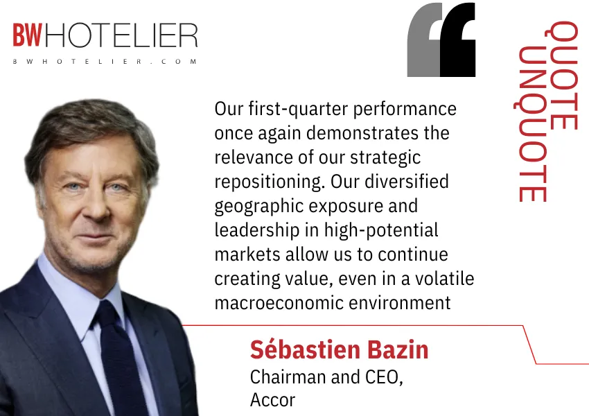 Accor reports strong first-quarter 2025 results - BW Hotelier