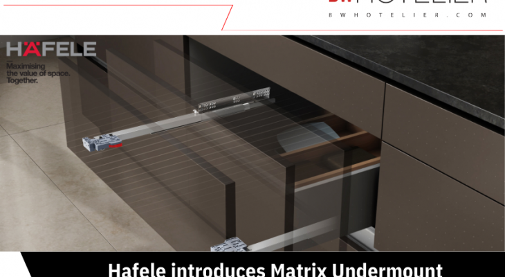 Hafele introduces Matrix Undermount runners - BW Hotelier