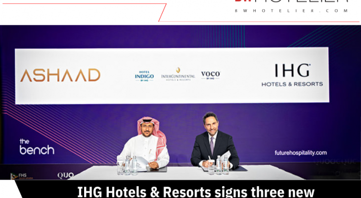 IHG Hotels & Resorts signs three new hotels across Jeddah and Al Khobar ...