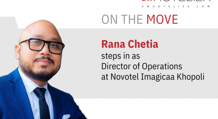 Rana Chetia steps in as Director of Operations at Novotel Imagicaa ...