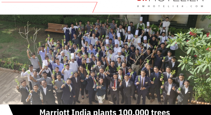 Marriott India plants 100,000 trees celebrating World Environment Day ...