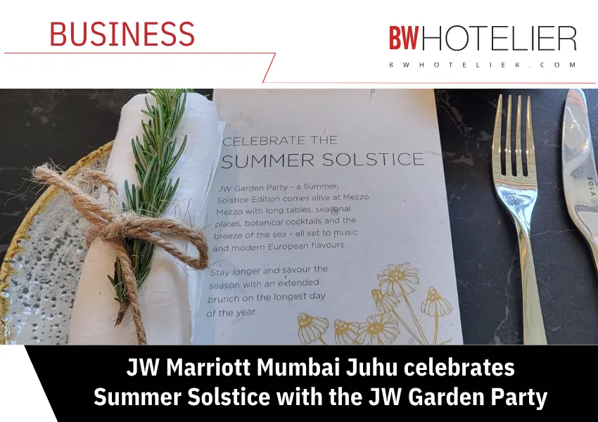JW Marriott Mumbai Juhu celebrates Summer Solstice with the JW Garden ...