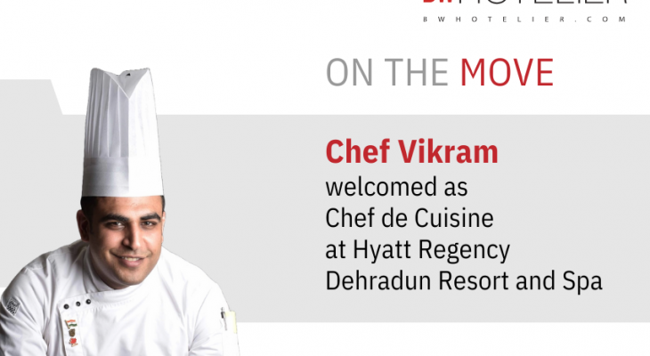 Hyatt Regency Dehradun Resort and Spa welcomes Chef Vikram as Chef de ...
