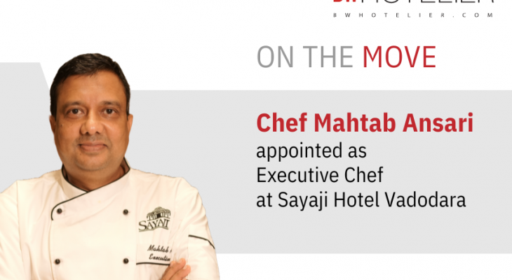 Sayaji Hotel Vadodara appoints Chef Mahtab Ansari as Executive Chef ...