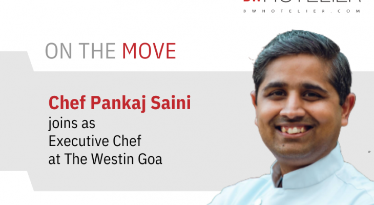 Chef Pankaj Saini joins The Westin Goa as Executive Chef - BW Hotelier
