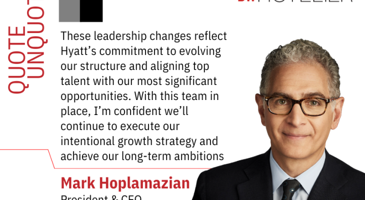 Hyatt announces leadership transitions - BW Hotelier