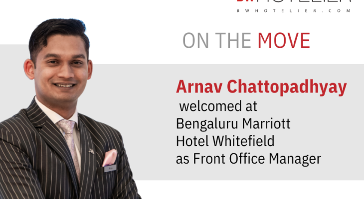 Arnav Chattopadhyay welcomed at Bengaluru Marriott Hotel Whitefield as ...