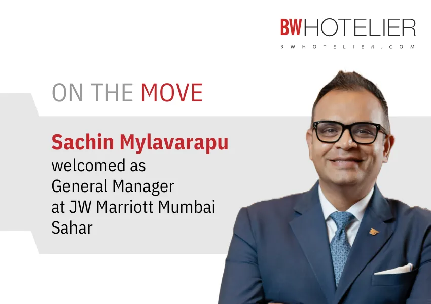 JW Marriott Mumbai Sahar welcomes Sachin Mylavarapu as General Manager ...