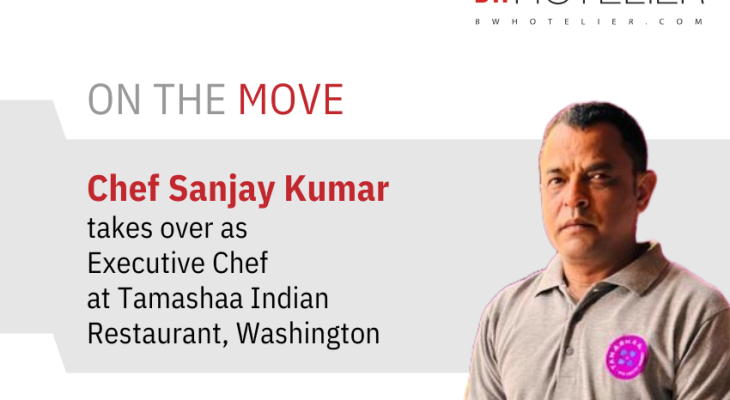 Chef Sanjay Kumar takes over as Executive Chef at Tamashaa Indian ...