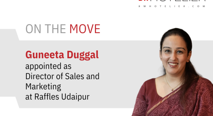 Raffles Udaipur appoints Guneeta Duggal as Director of Sales and ...